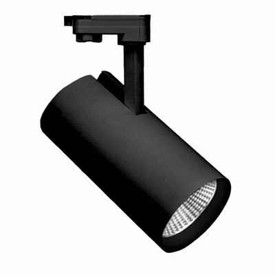 Track Light Black Aluminium 3 Circuit 25W Tri-CCT 2250lm Triac Dimmable ...