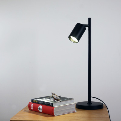 Desk Lamp Black 5W GU10 4000K Adjustable Head | Lighting Style