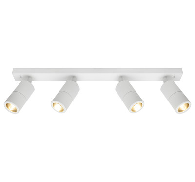 Ceiling Spotlight White 4 Light GU10 35W IP44 70cm | Lighting Style