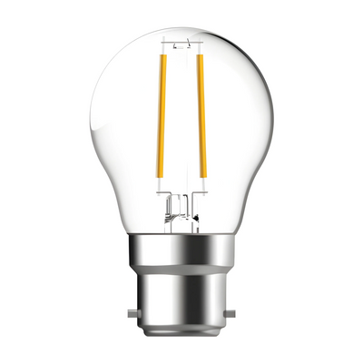 LED Filament Clear B22 7.2W 6500K 500lm G45 Dimmable | Lighting Style