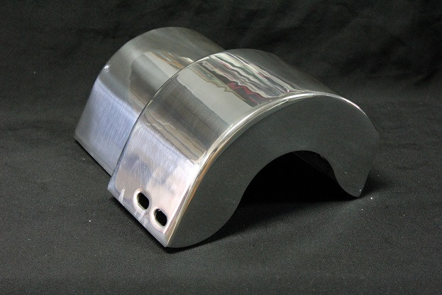 Polished Aluminum Turbo Cover Solid