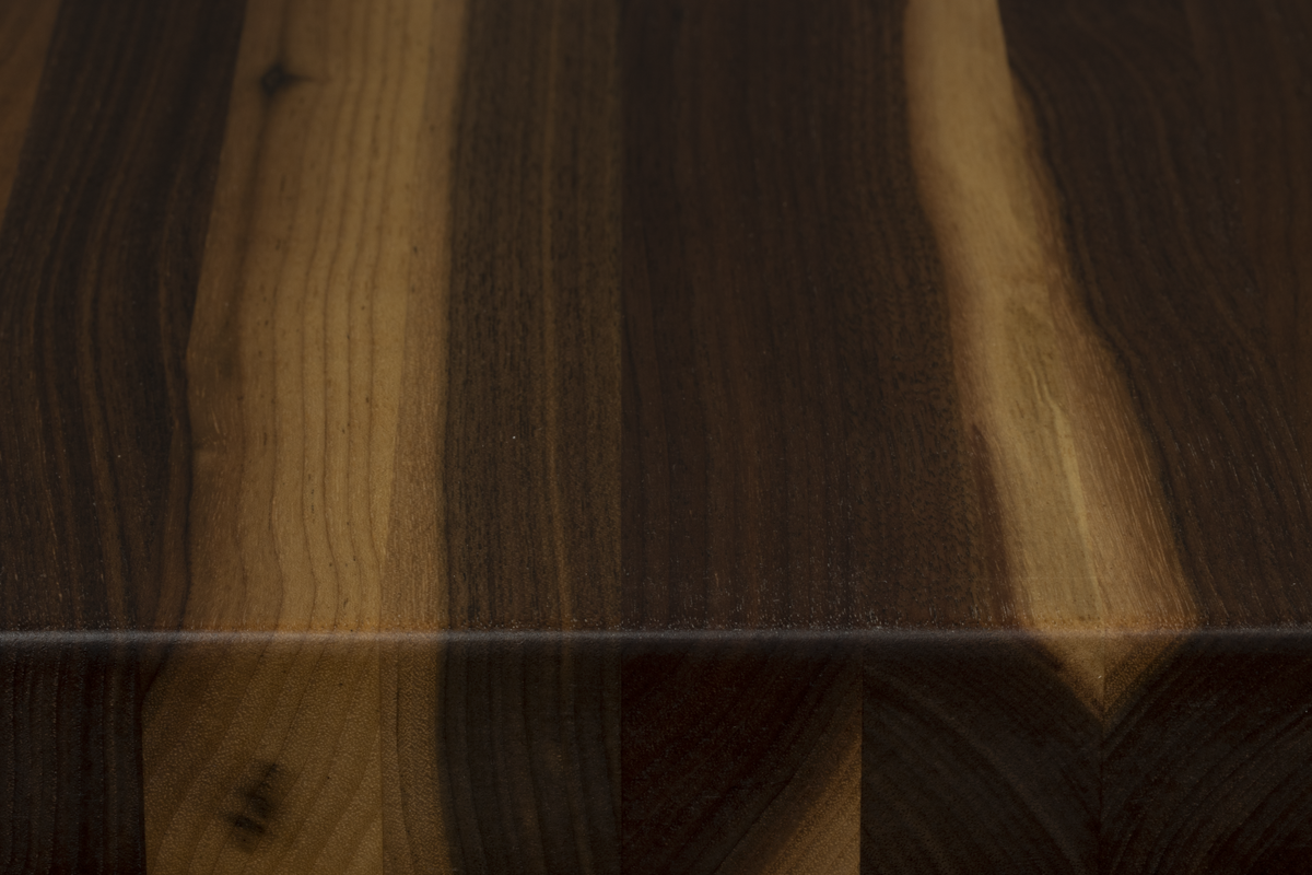 Rustic Walnut Butcher Block Countertop