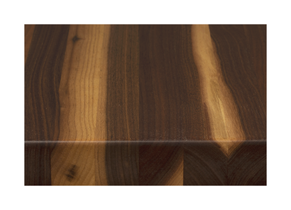 Rustic Walnut Edge Grain Butcher Block Sample