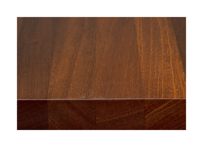 Sapele Mahogany Edge Grain Butcher Block Sample