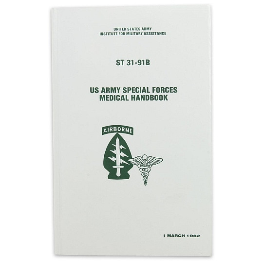 Military Manual - US Army Special Forces Medical Handbook - CampXSurplus
