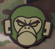 Mil-Spec Monkey Patch - Monkey Head PVC - CampXSurplus
