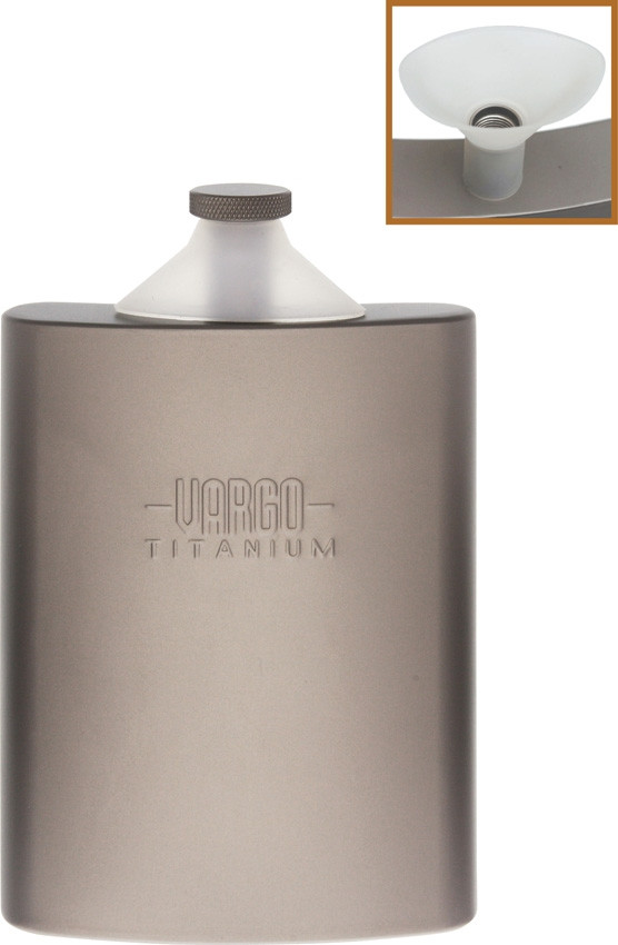 Titanium Funnel Flask - CampXSurplus