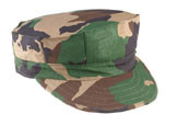 Rothco 8 Point Military Cap - Woodland Camo - CampXSurplus