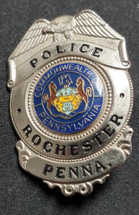 Rochester PA Police Officer Badge - CampXSurplus