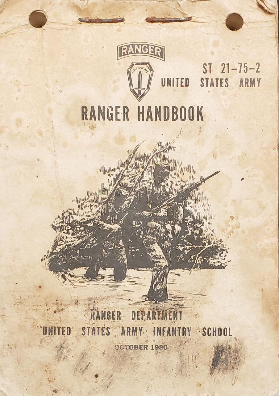 US Armed Forces Field Manual - Ranger Handbook (1980) - CampXSurplus