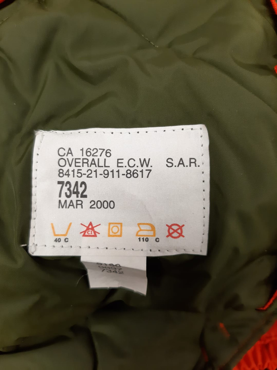 Canadian Armed Forces SAR Tech Overalls E.C.W - CampXSurplus
