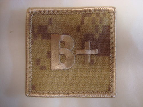 Canadian Blood type Patch Velcro Patch- Canadian Digital Pattern - CampXSurplus