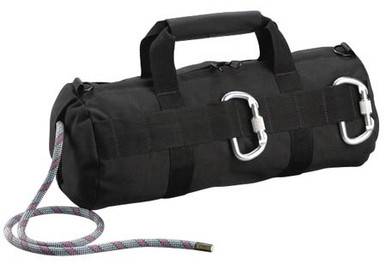 Rothco Black Stealth Rappelling Bag - CampXSurplus