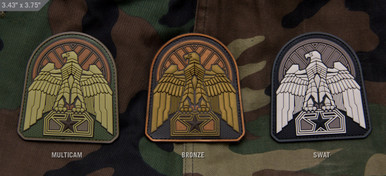 Industrial Eagle PVC - Morale Patch - CampXSurplus