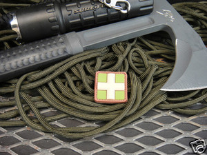 Mini PVC Redcross Medic - MultiCam - Morale Patch - CampXSurplus
