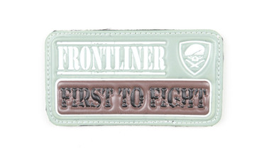 Frontliner - First to Fight - Green - Morale Patch - CampXSurplus