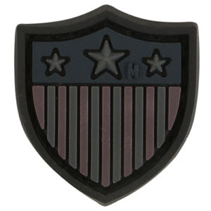 USA Shield Micropatch - Stealth - Morale Patch - CampXSurplus