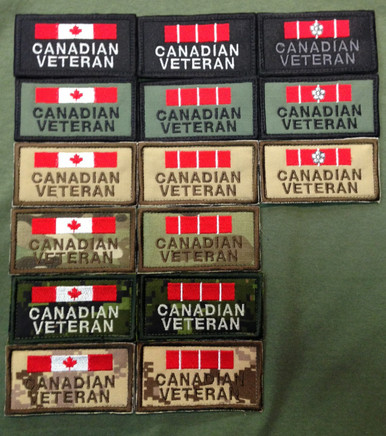 Canadian Veteran - Morale Patch - CampXSurplus