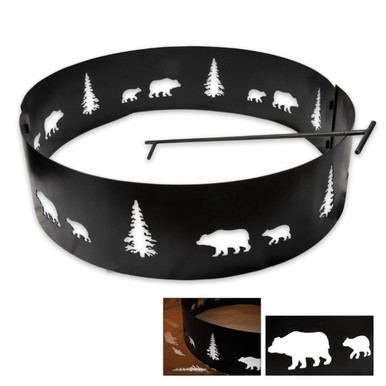 Bear Portable Fire Ring - CampXSurplus
