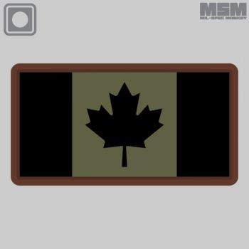MSM Canadian Flag PVC - Morale Patch - CampXSurplus