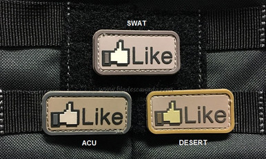 Mil-Spec Monkey Patch - Facebook Like Thumbs Up PVC - CampXSurplus