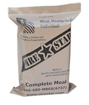 MRE Star Single Packet - Assorted Menu - CampXSurplus