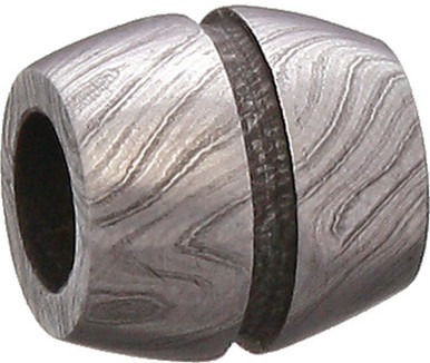 Damascus Bisect Groove Bead - CampXSurplus