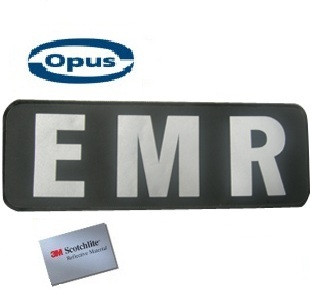 Opus EMR Patch - Black/Silver - CampXSurplus