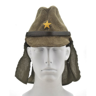 WWII Japanese Army Cap Hat - CampXSurplus
