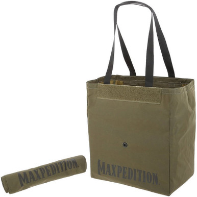 Roll Up Tote Green - CampXSurplus