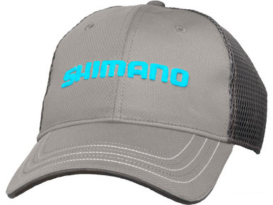 Shimano Honeycomb Mesh One Size Fits Most Cap (Color: Gray) - CampXSurplus