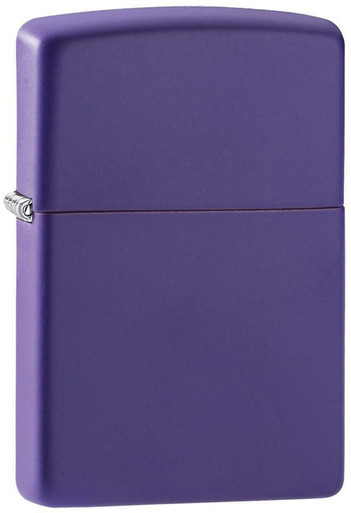 Purple Matte Lighter - CampXSurplus