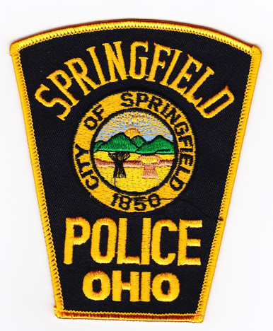 Springfield OH Police Patch - CampXSurplus