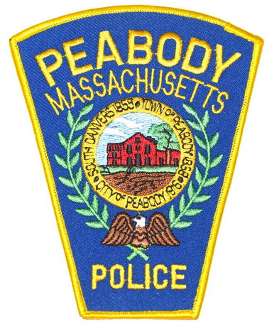 Peabody MA Police Patch - CampXSurplus