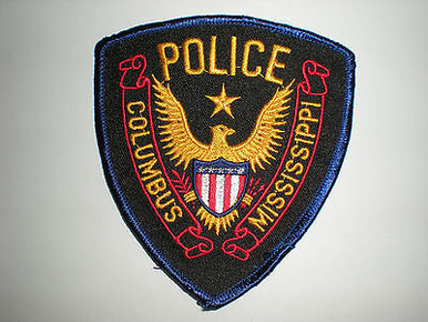 Columbus MS Police Patch - CampXSurplus