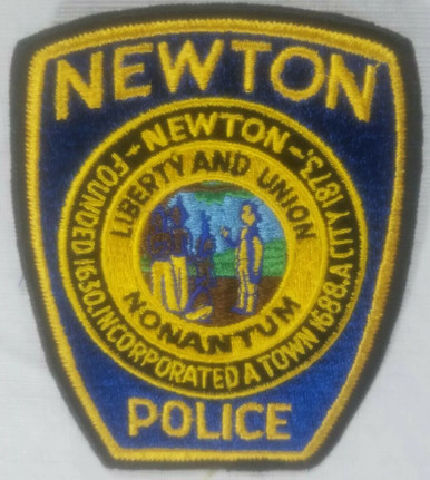 Newton MA Police Patch - CampXSurplus