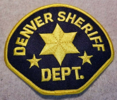 Denver County CO Sheriff Police Patch - CampXSurplus