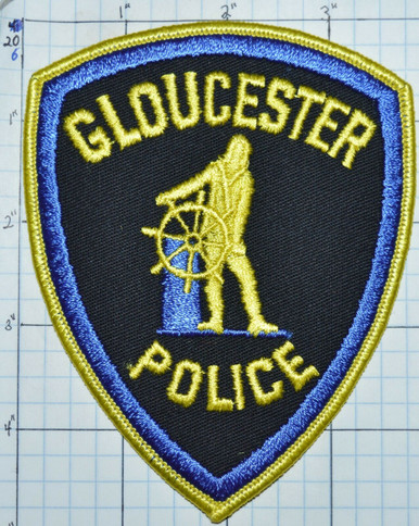 Gloucester MA Police Patch - CampXSurplus