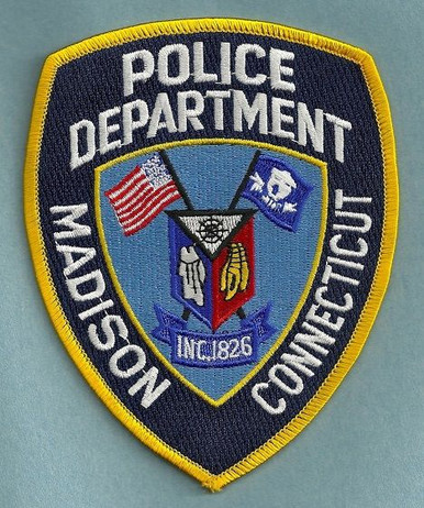 Madison CT Police Patch - CampXSurplus