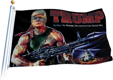 Trump Bazooka Flag - CampXSurplus
