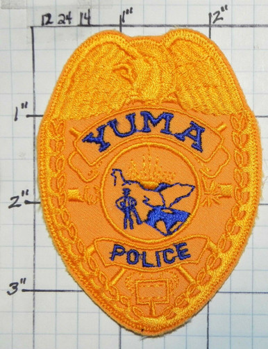 Yuma AZ Police Patch - CampXSurplus