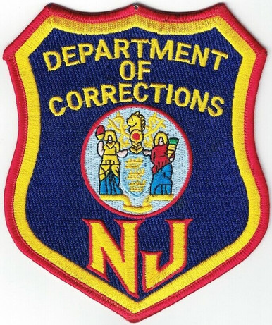 Department of Corrections NJ Police Patch - CampXSurplus