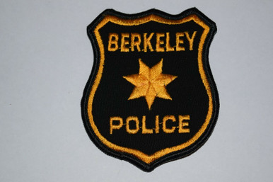 Berkeley CA Police Patch - CampXSurplus