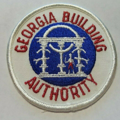 Vintage Georgia Building Authority Patch - CampXSurplus