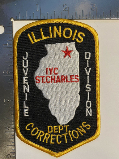 Dept. of Corrections Juvenile Division IL Police Patch - CampXSurplus