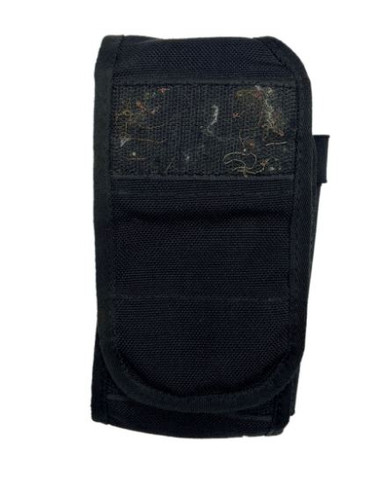 German Armed Forces Black Ksk 75 Tactical Belt Pouch - CampXSurplus
