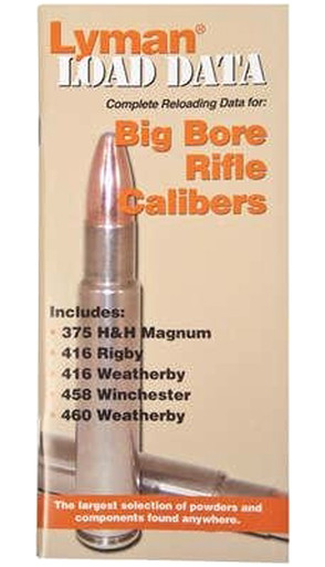 Load Data Book Big Bore Rifle Calibers - CampXSurplus
