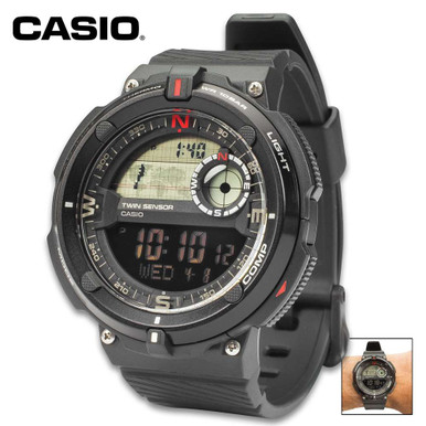 Casio Core Sport Black Bezel Watch - CampXSurplus
