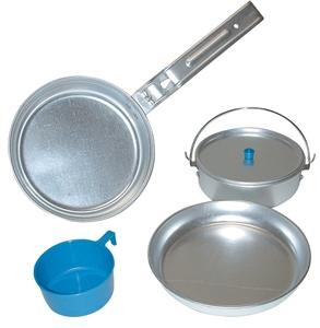 World Famous Aluminum Camping/Mess Kit - CampXSurplus