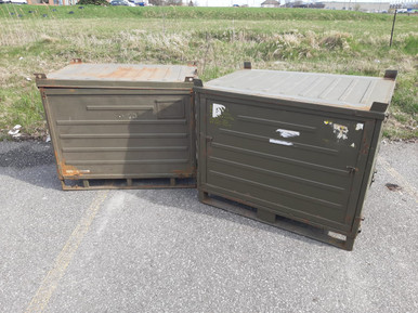 Czech Military Metal Transport Crates - CampXSurplus